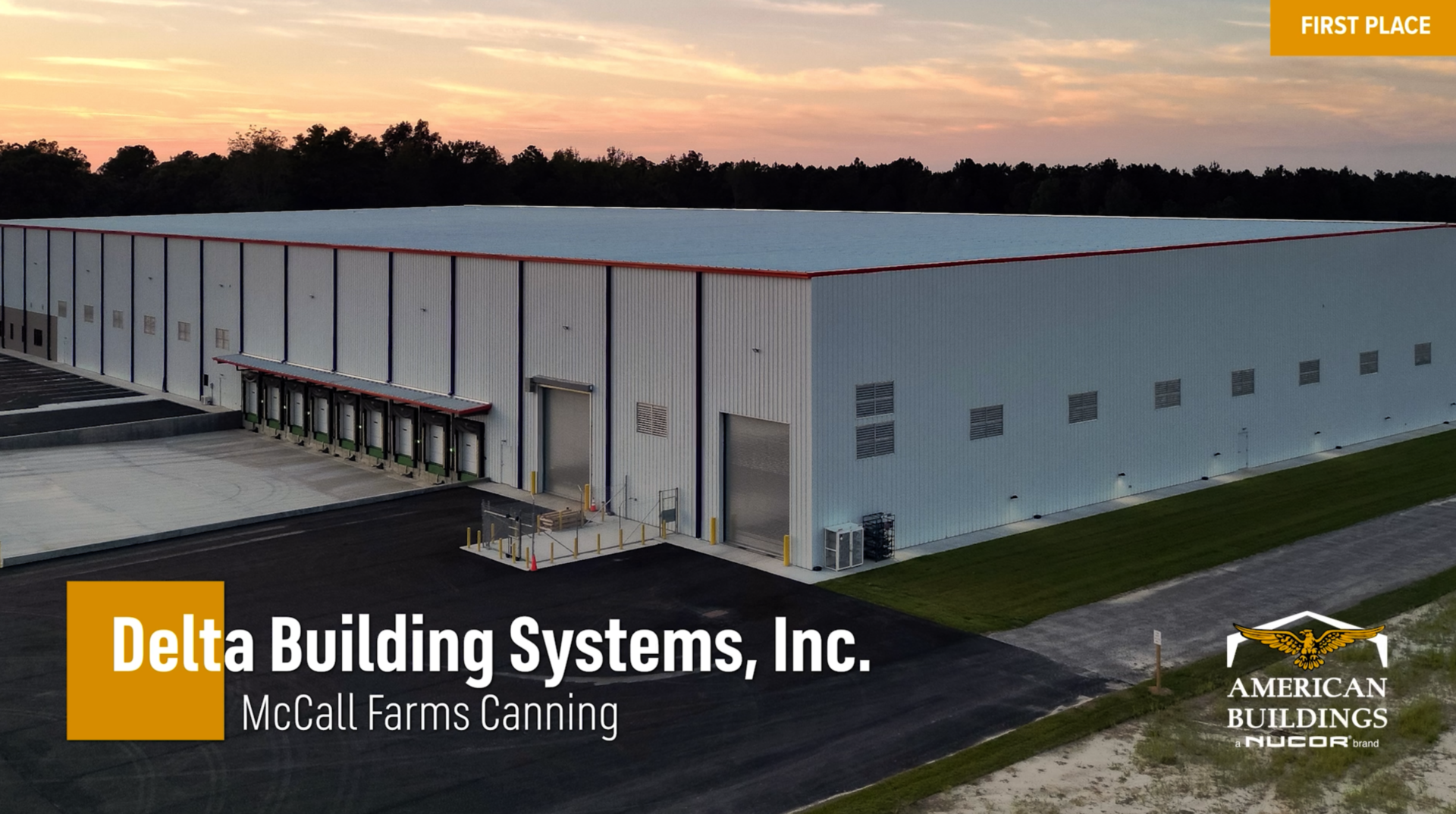 Delta Building Systems Wins 1st place in "Excellence In Design" - Delta ...